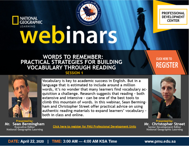 National Geographic Webinar